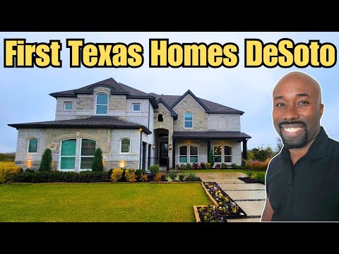 Tour The Stunning Model Home By First Texas Homes In DeSoto Texas - YouTube