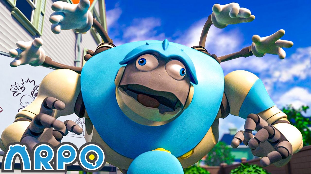 화내는 알포 ?!・알포 2시간 모아보기・재미있는 어린이 만화 모음!・로봇알포 Arpo The Robot - YouTube