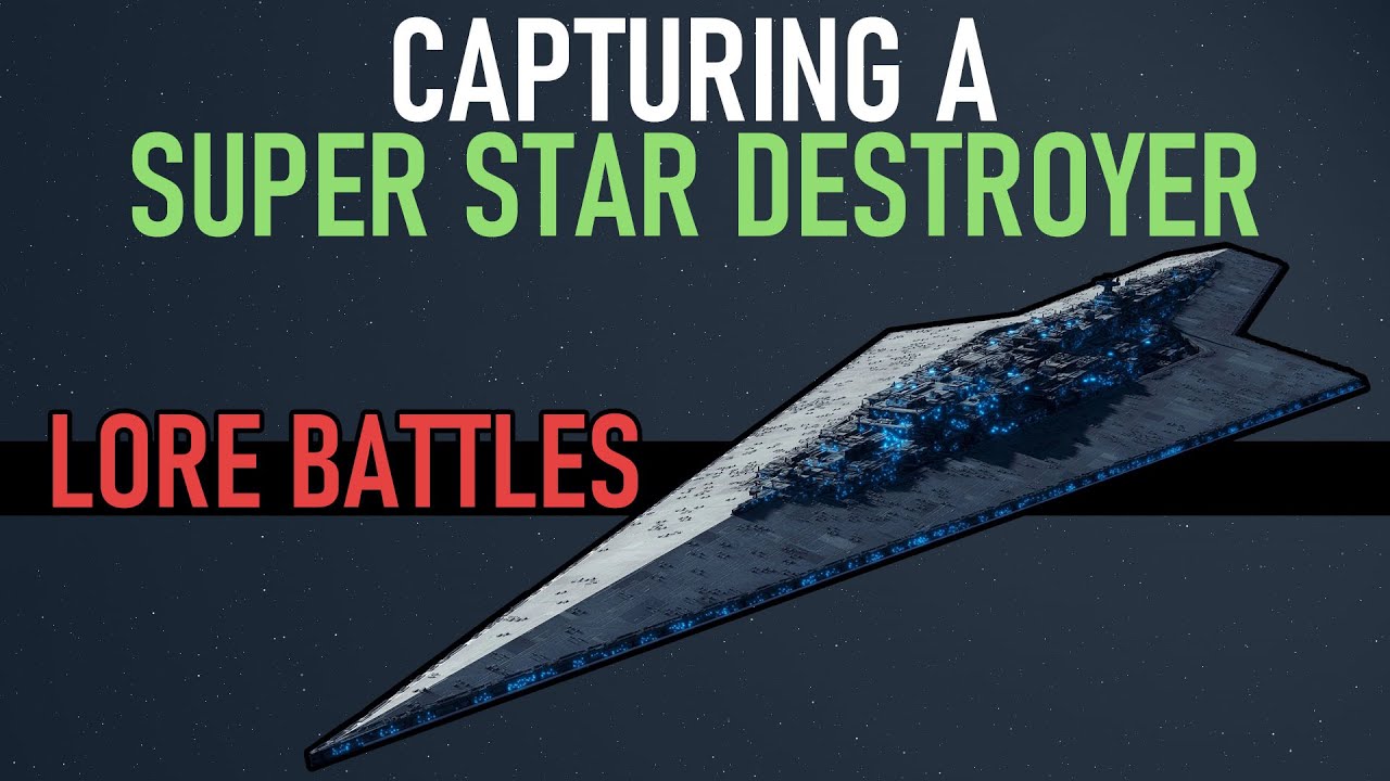 Recreating the Capture of Lusankya | Battle of Thyferra | Star Wars ...