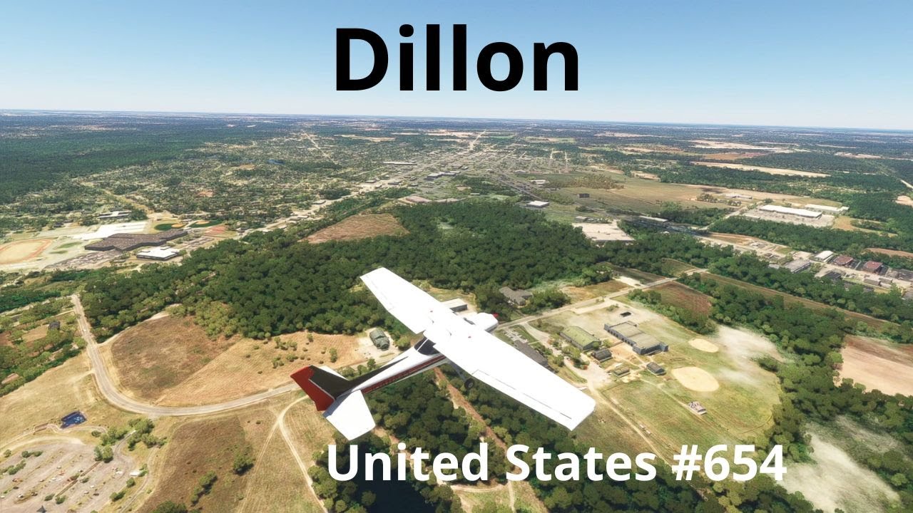 Flying over Dillon/Flying through United States #654/Microsoft Flight ...