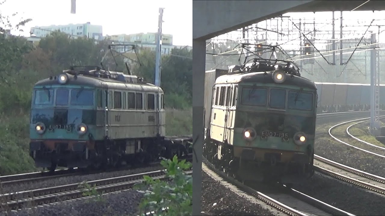 EU07-195 - 2 ujęcia - YouTube