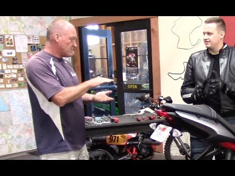 2 Clicks Out: Motorcycle Shock Static Sag - YouTube