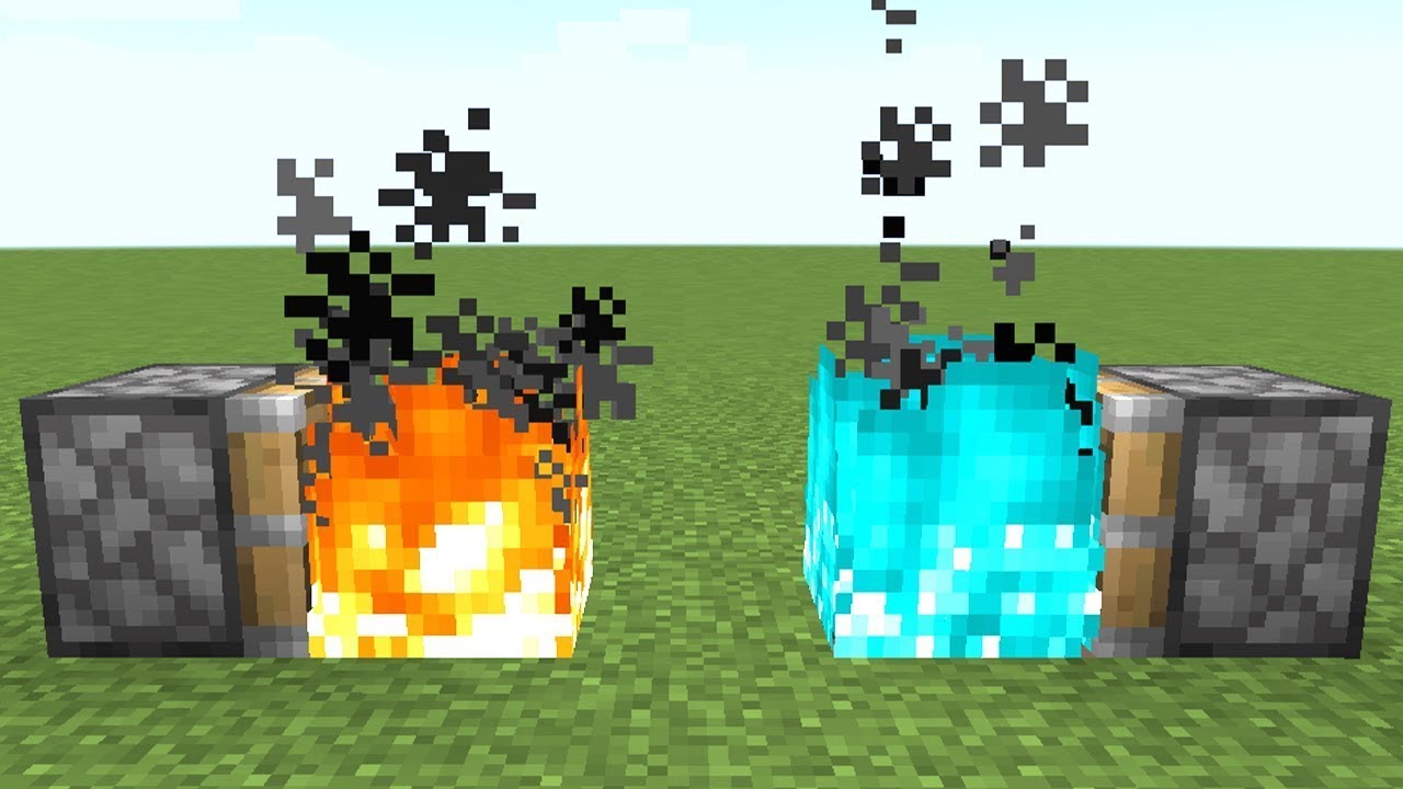 fire + soul fire minecraft - YouTube