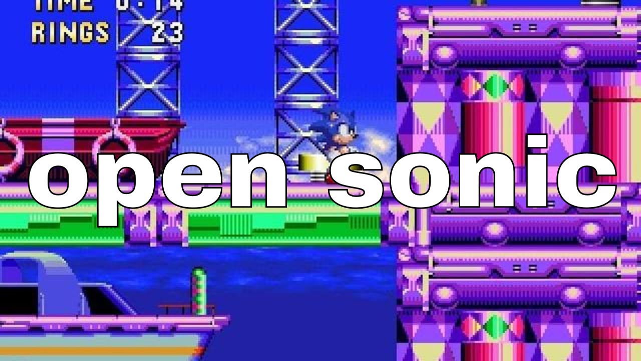 open sonic - portable free PC game to download - YouTube