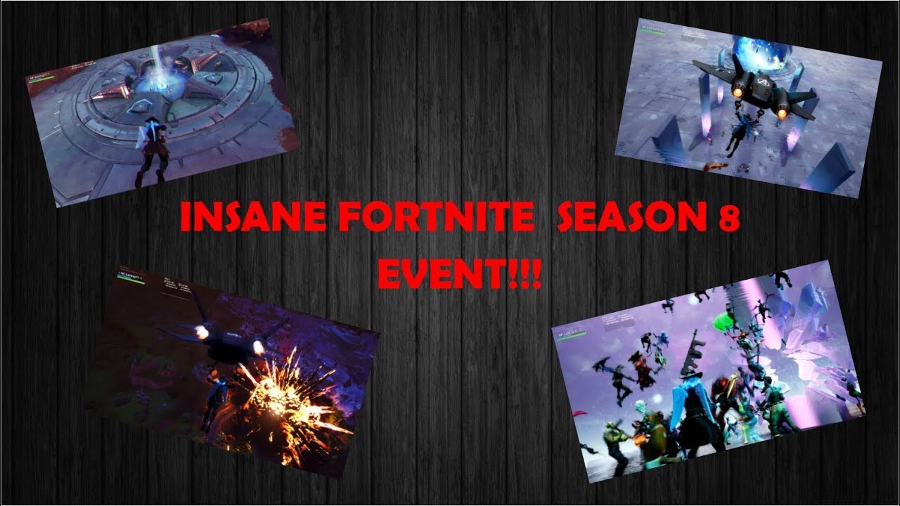 FORTNITE SEASON 8 EVENT!!! (+ 1 Min Montage) - YouTube