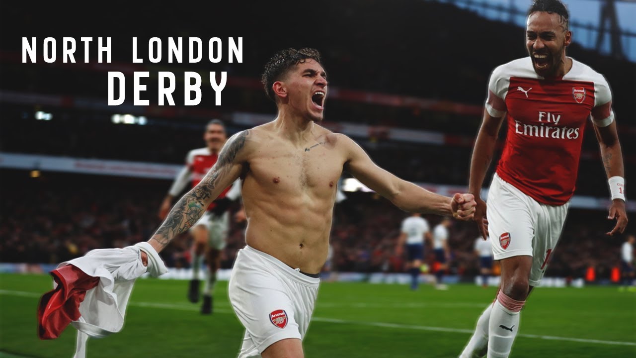 Arsenal 4-2 Tottenham | Relive the North London Derby! - YouTube