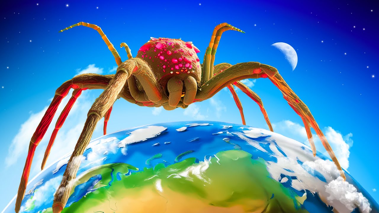 When SPACE Get's Infested With Giant SPIDERS! - Kill It With Fire 2 ...