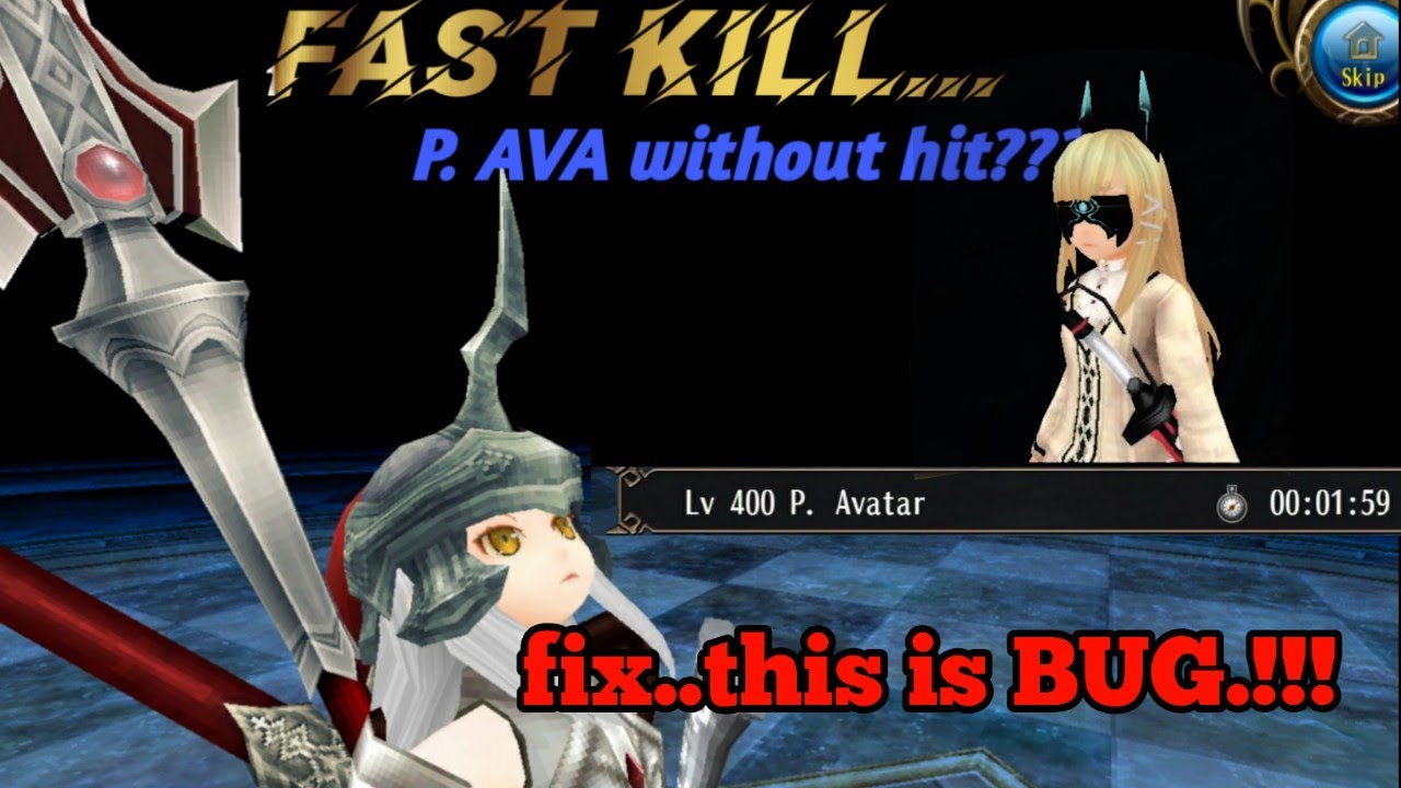 TIPS and TRIK P.ava fast kill//Toram online - YouTube