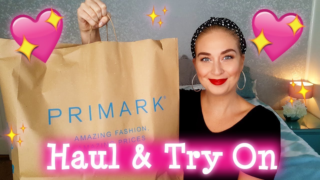 September Primark Haul and Try On - ItsMeAshleigh - YouTube
