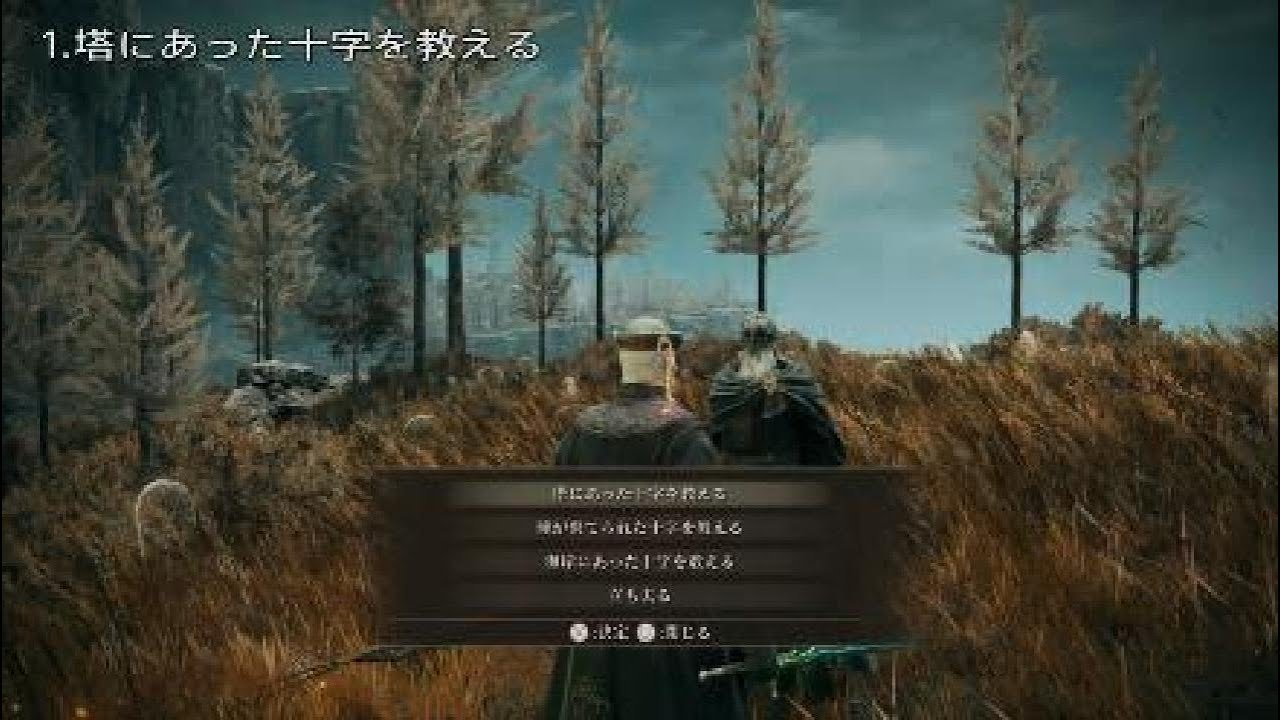 【エルデンリングDLC】十字を教えた時のアンスバッハとの会話【ELDEN RING DLC】 - YouTube