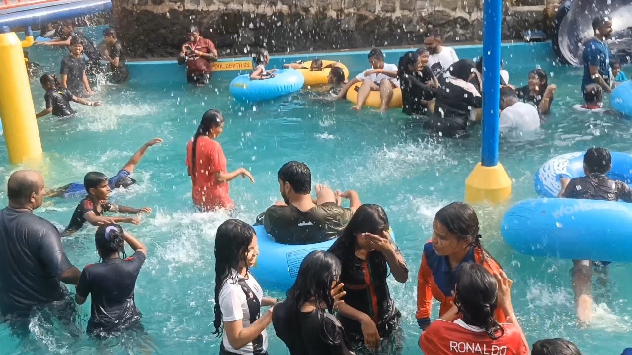 Wonderla Swimming Video /Wonderla Amusement Park Swimming pool video ...