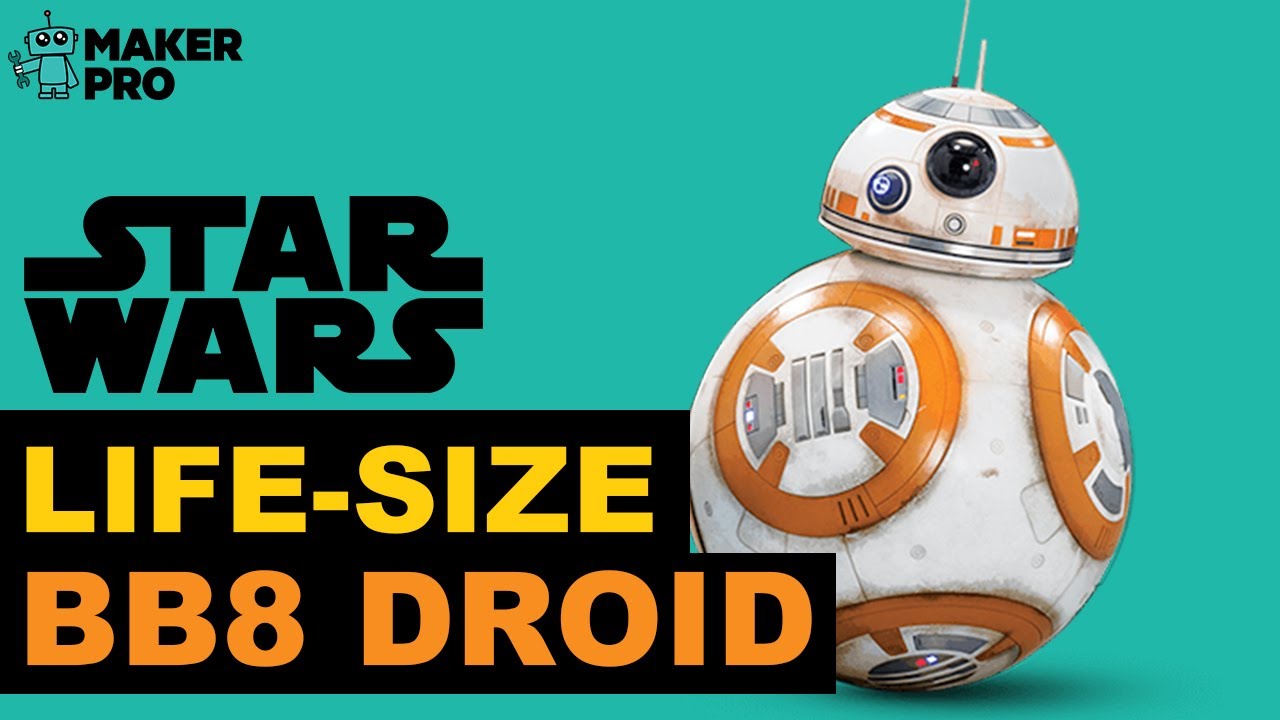 Star Wars Life-Size BB8 Droid - YouTube