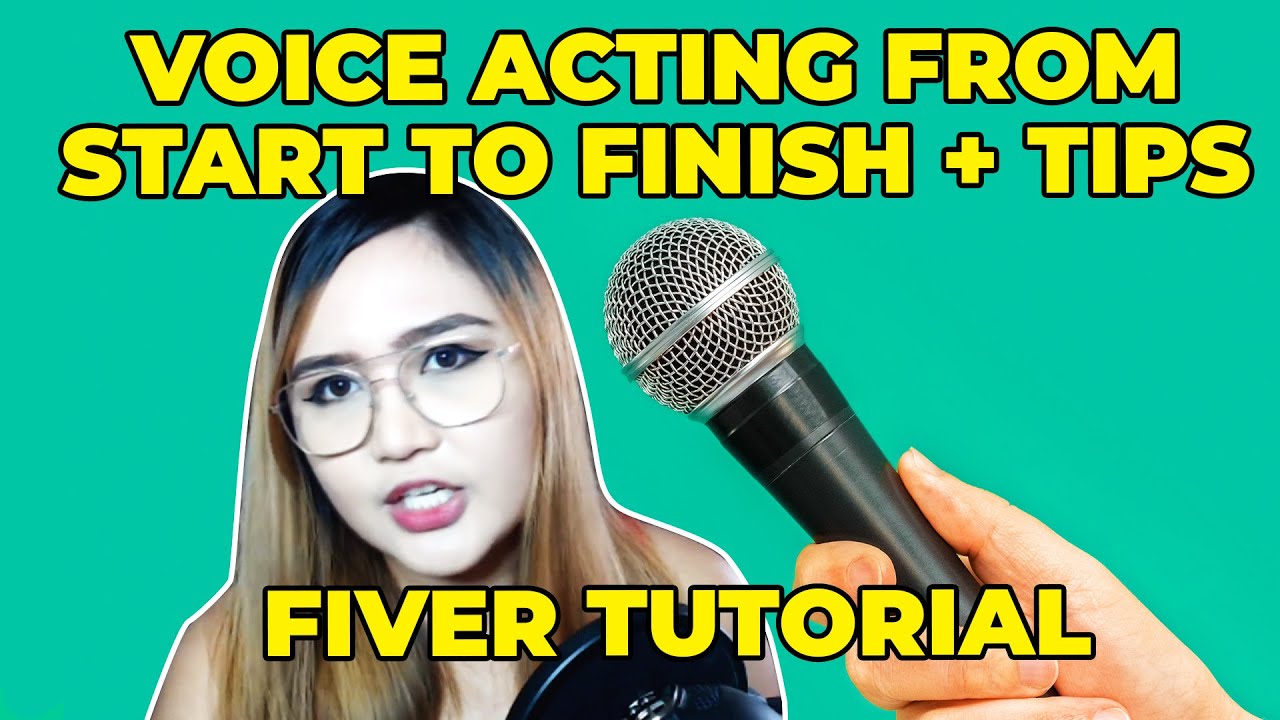 Earn 3,000/hr voice acting tutorial start to finish + tips | Fiver ...