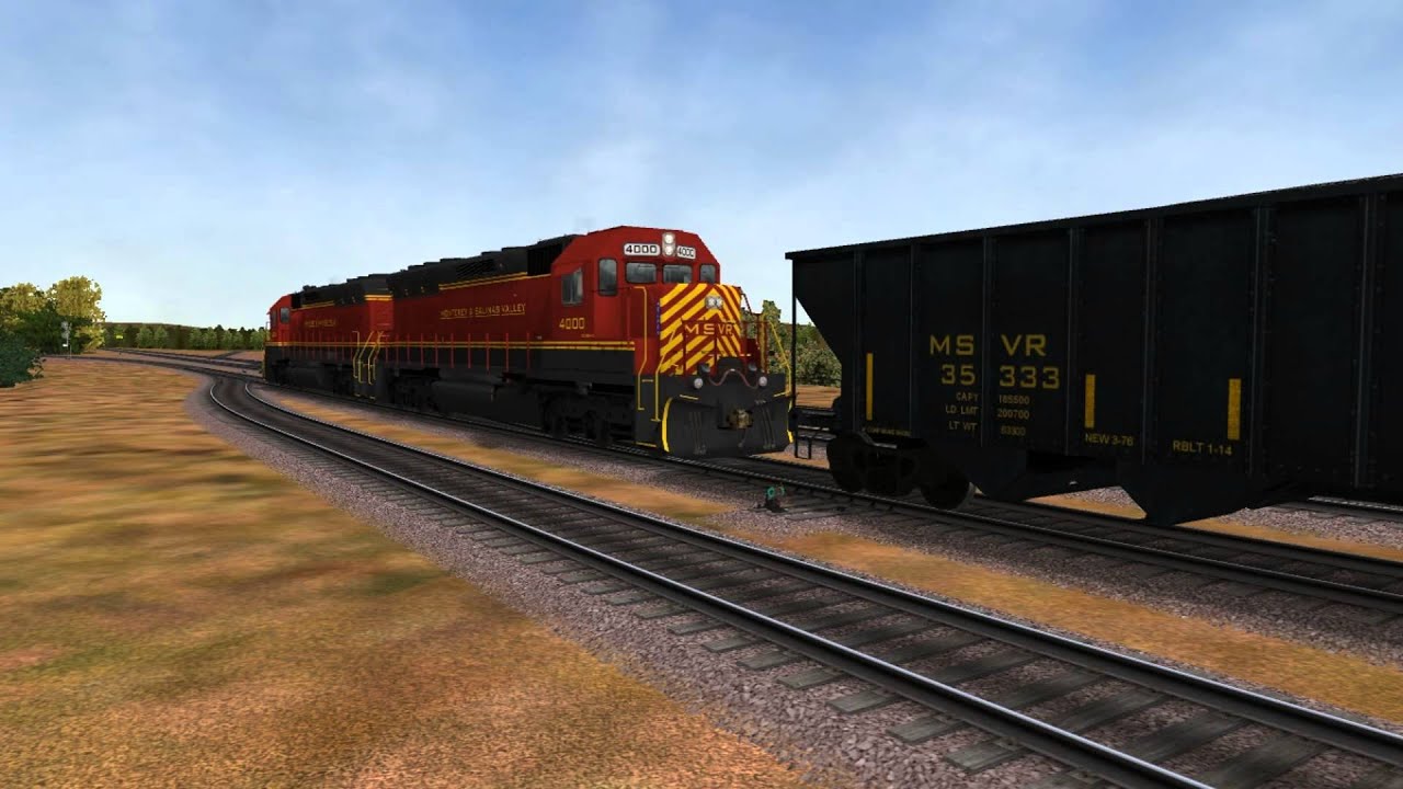 [MSTS/Open Rails] Desert By Rail: Another MSVR Tribute - YouTube