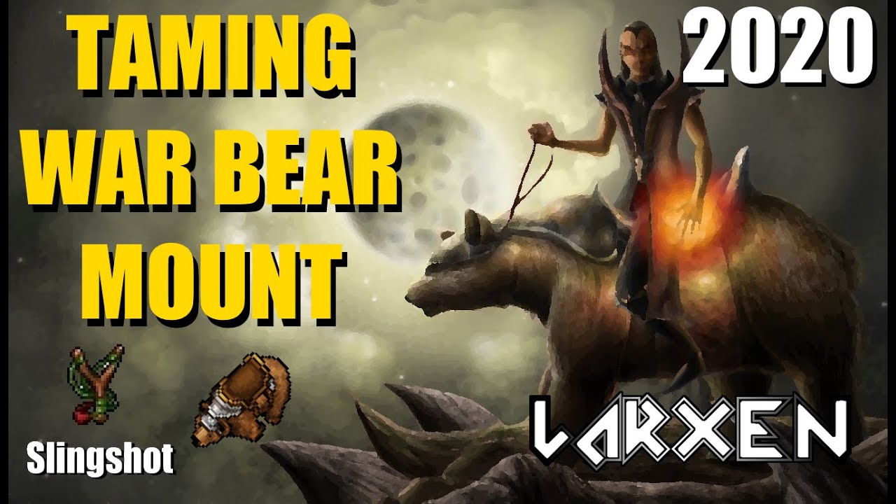 Tibia | TAMING WAR BEAR MOUNT // South of Thais // 2020 - YouTube