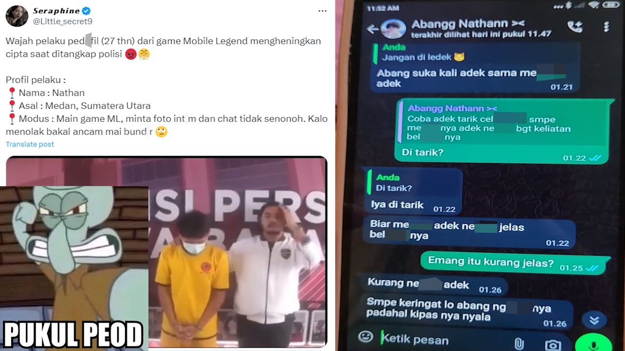 Abang Nathan Peod Sahabat Verkun 💀... - YouTube