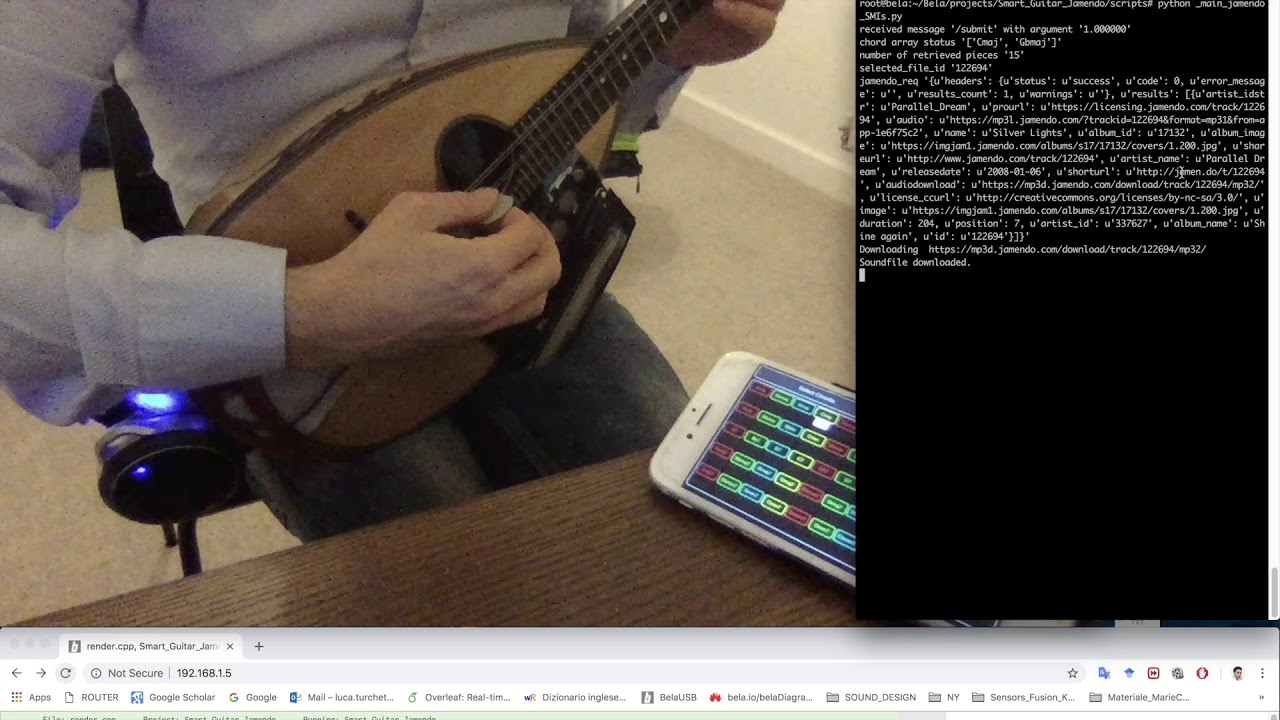 Smart mandolin jam with the repository www.jamendo.com - YouTube