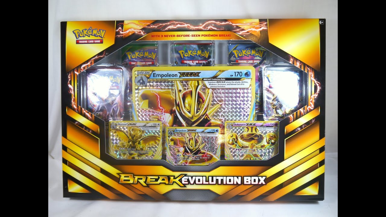 Unboxing: Pokémon TCG - BREAK Evolution Box - YouTube