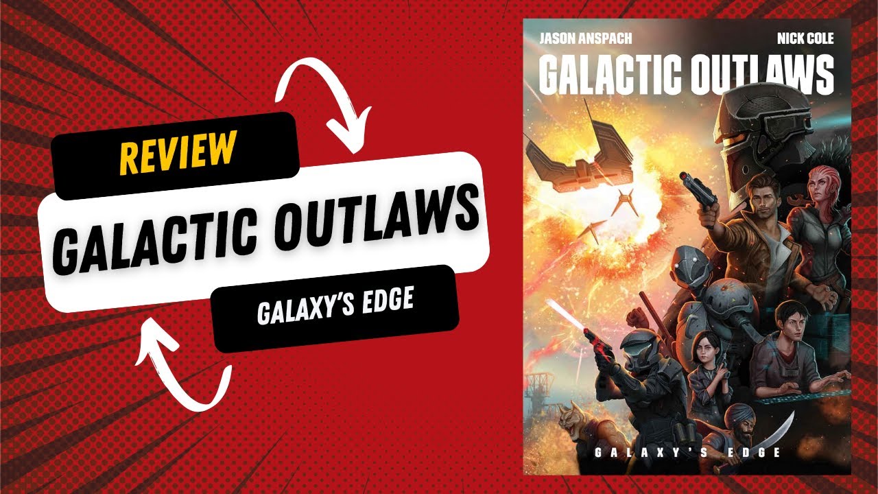 Book Review - Galactic Outlaws (Book 2) - YouTube