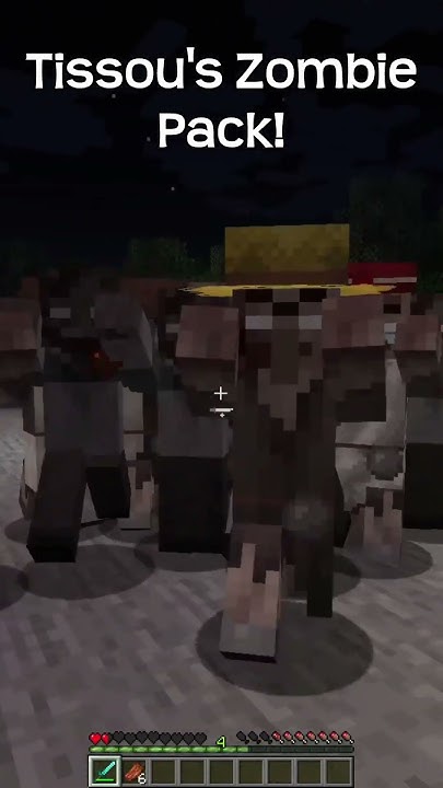 Tissou's Zombie Pack Makes Zombies Scary Again In Minecraft! - YouTube