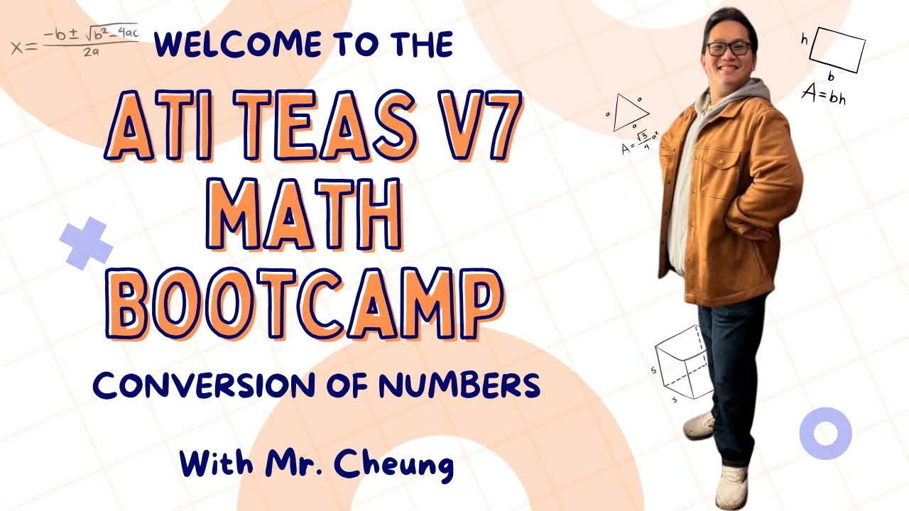 ATI TEAS 7 Math Bootcamp | Conversions between Fractions, Decimals, and ...