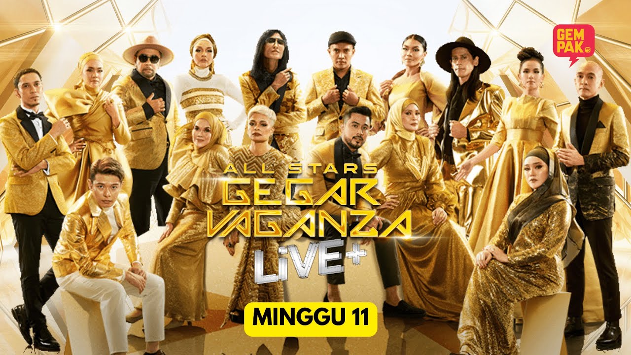 ALL STARS GEGAR VAGANZA LIVE + | MINGGU 11 #powercatofficial - YouTube
