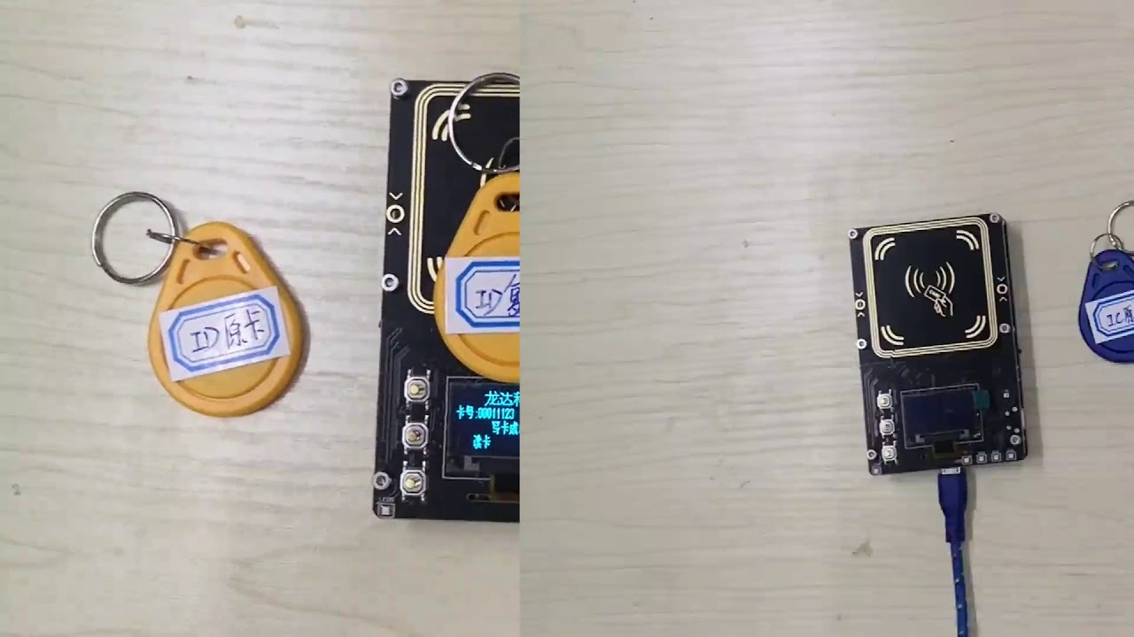 Cloning and ID Full Frequency Card and RFID Card with Proxmark3 - YouTube