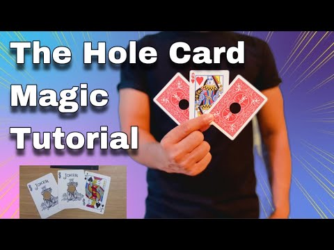 The HOLE CARD Illusion MAGIC Reveals - YouTube