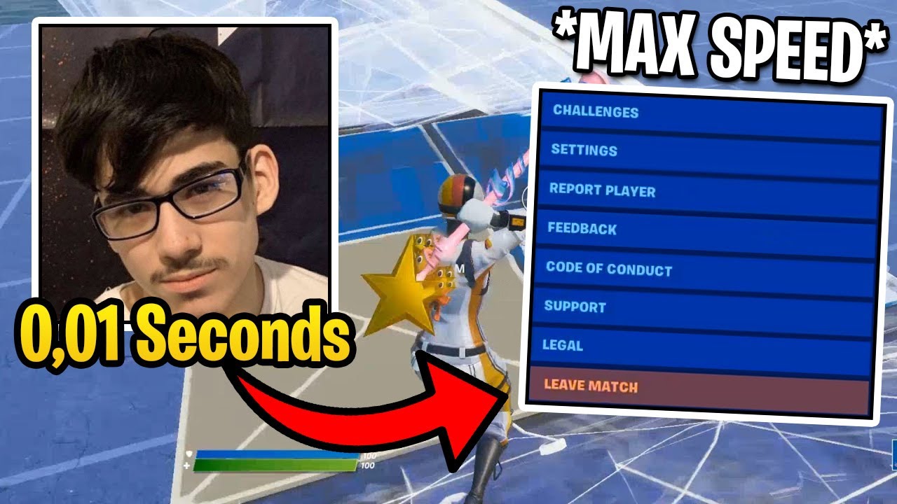 FaZe Sway Shows His Maximum *LEAVE MATCH* Speed In Fortnite Chapter 2 ...