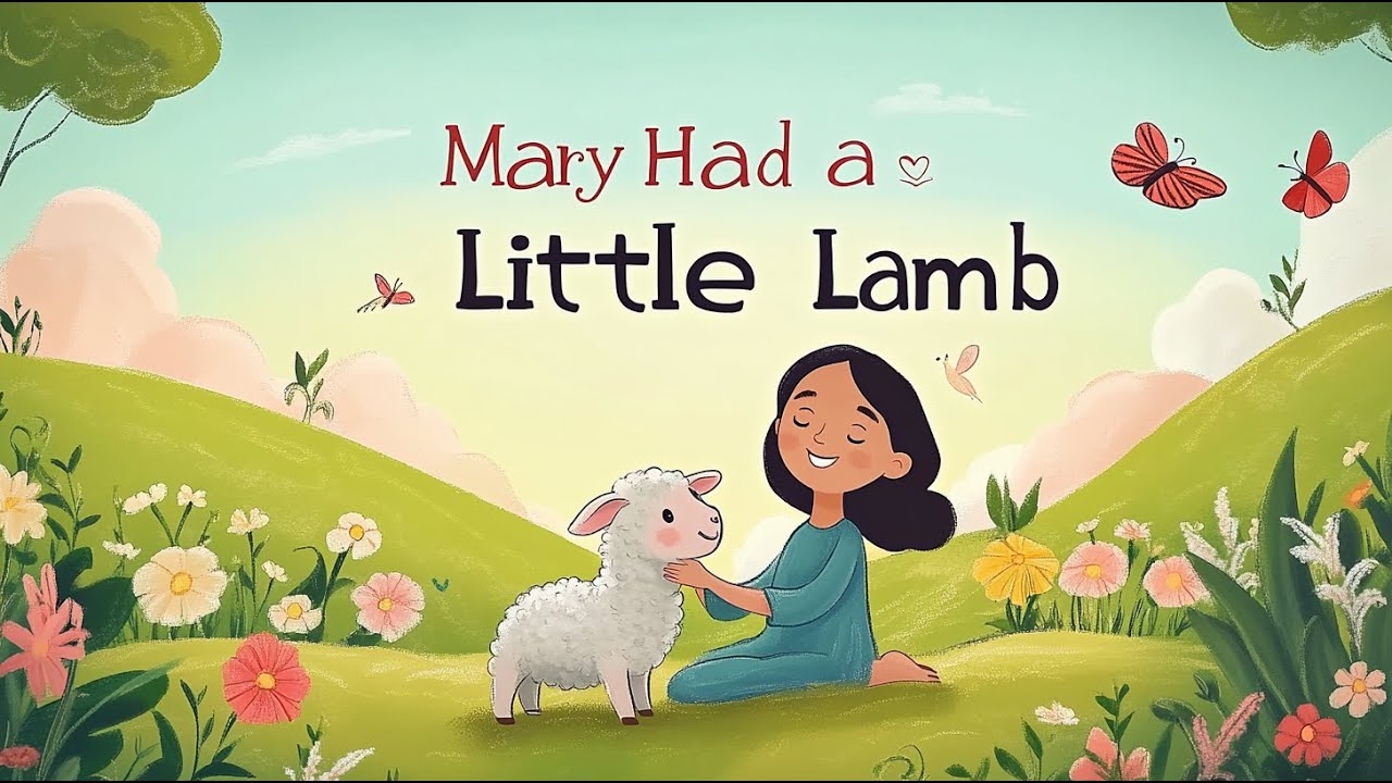 Mary Had A Little Lamb | Nursery Rhymes For Kids - YouTube