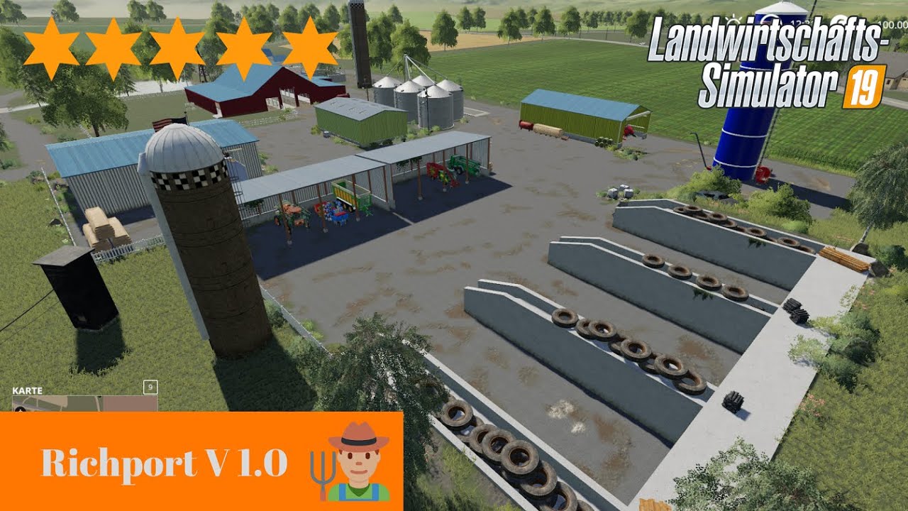 LS19 Mapvorstellung II Richport V1.0 (PC/MAC, PS4, XB1) - YouTube