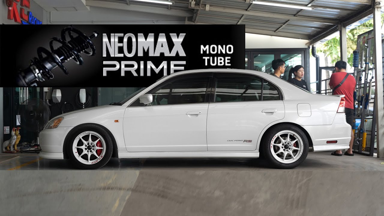 Silver's Neomax Prime ติดตั้ง Honda Civic (ES) - YouTube