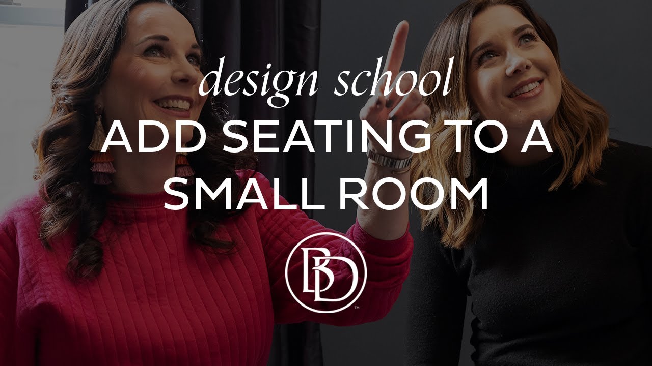 Seating Arrangement Tricks | Design School - YouTube