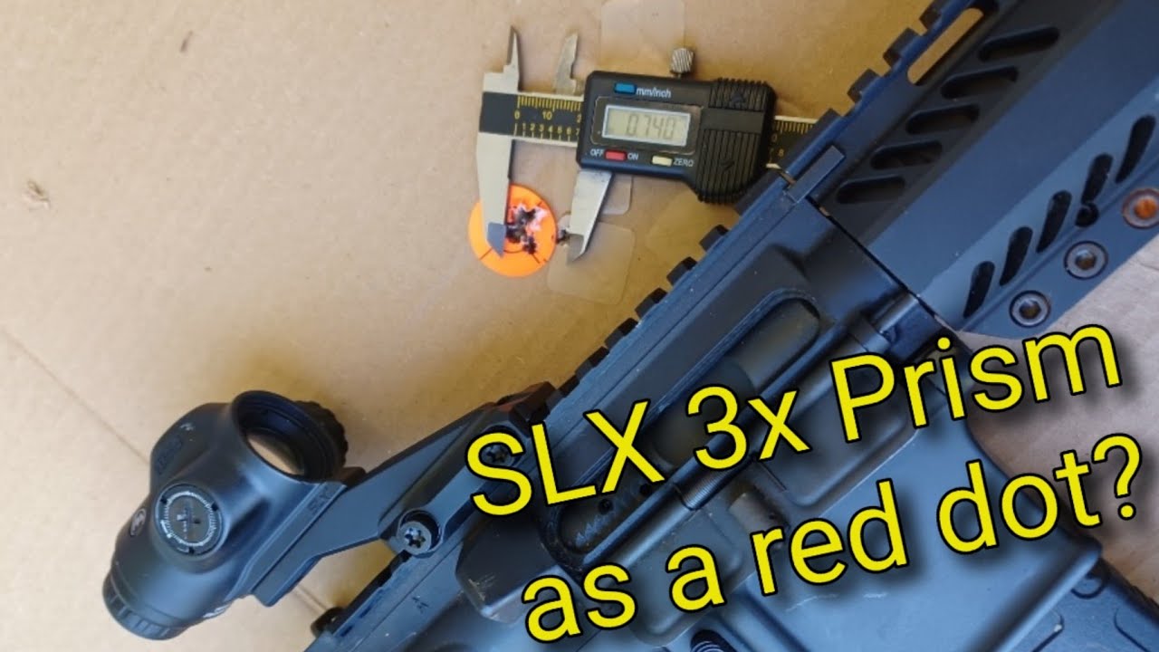 Shooting the Primary Arms SLX 3X Prism at night? - YouTube