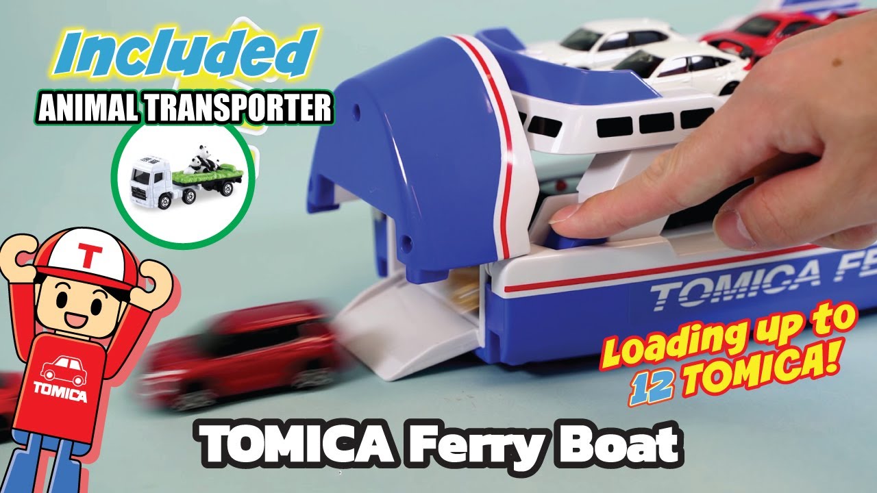 【TOMICA WORLD】NEW LAUNCH! TOMICA Ferry Boat - YouTube