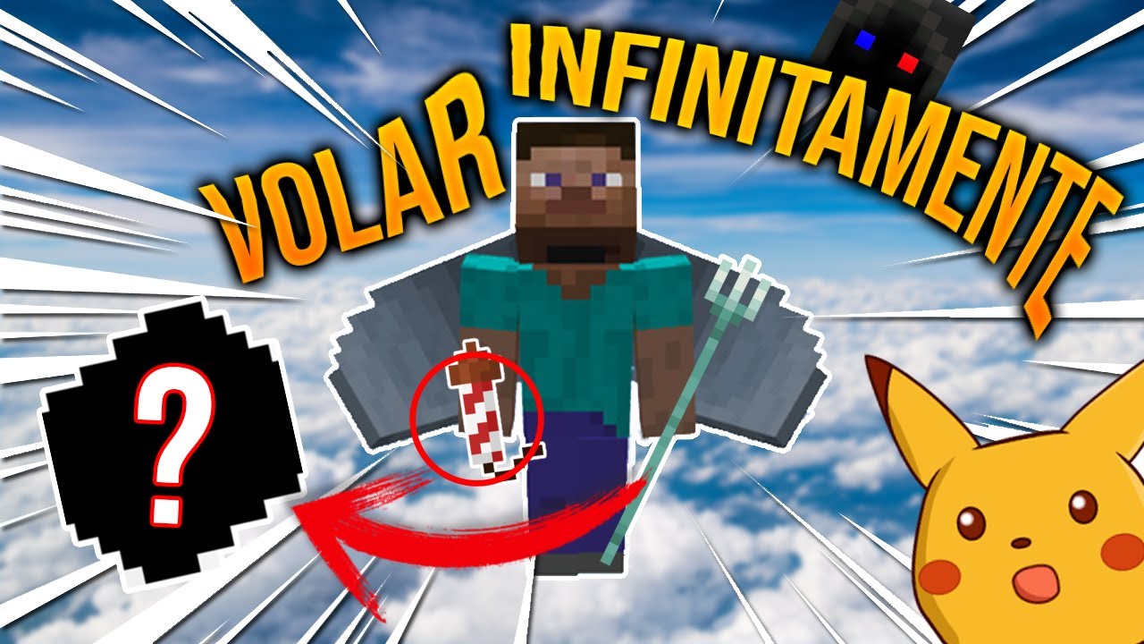 💥- Como volar infinitamente en minecraft - con las elytras y el tridente - Tutorial de minecraft ...