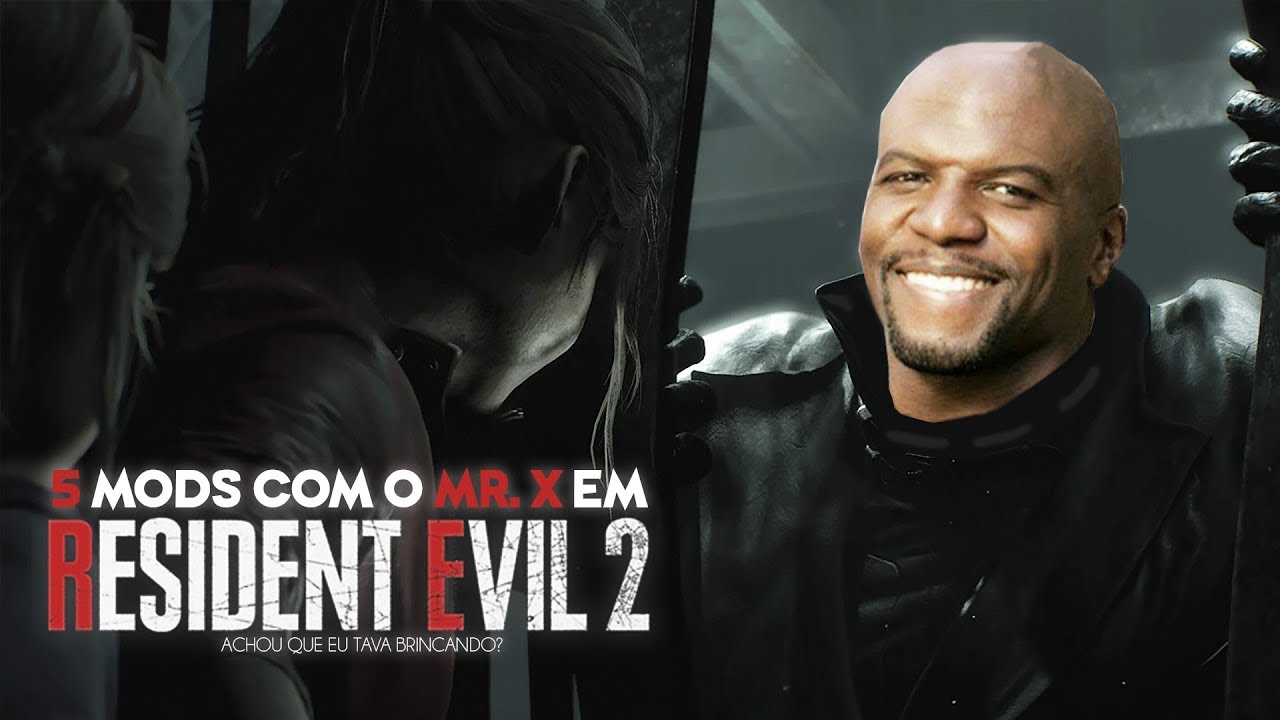 5 MODS COM O MR.X EM RESIDENT EVIL 2 REMAKE!!! - YouTube