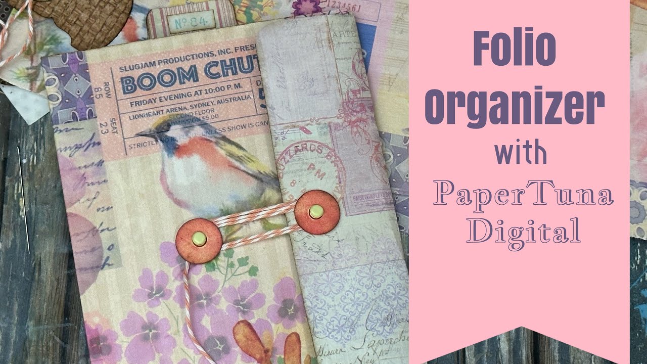 Folio Planner Organizer with @PaperTunaYT Digital - YouTube