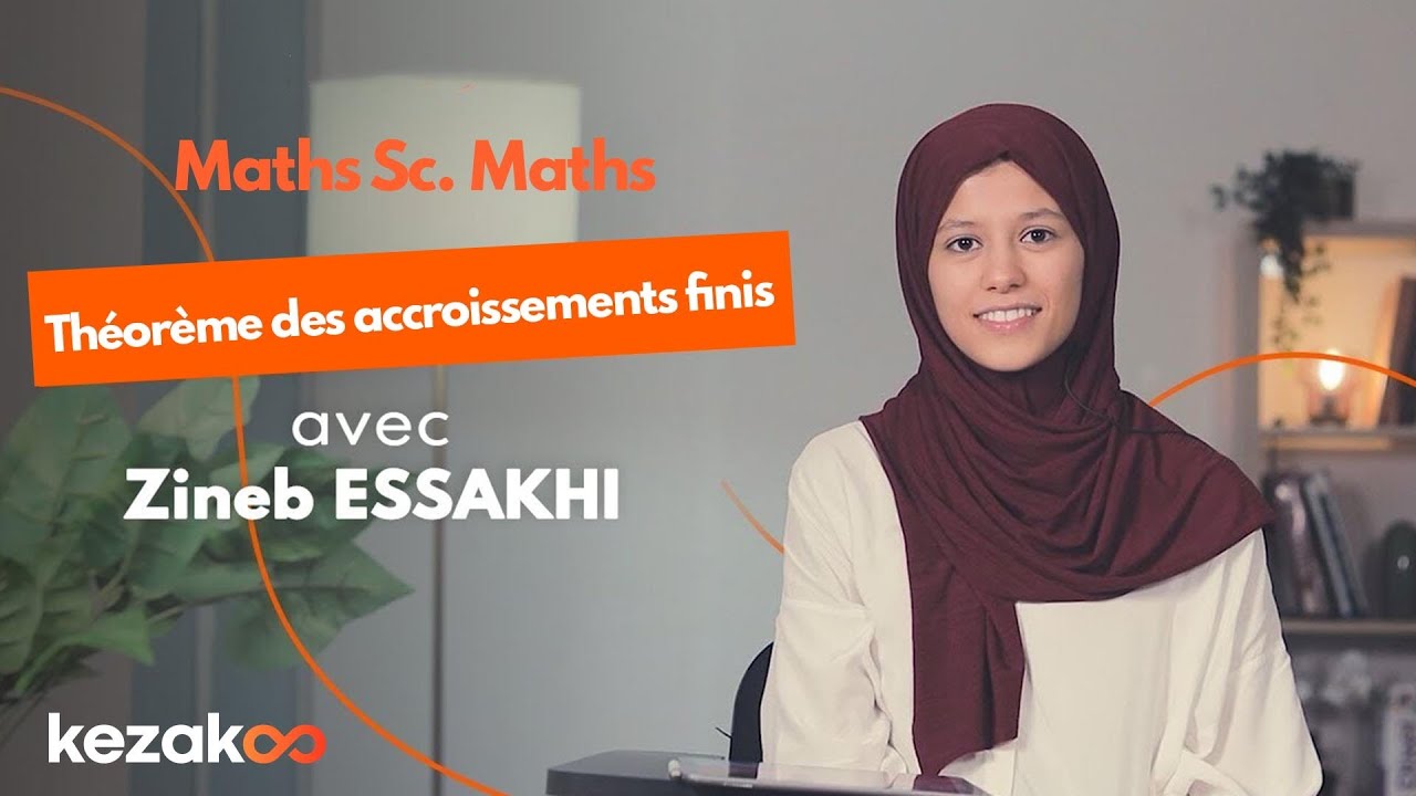 Théorème des accroissements finis | 2 BAC Math BIOF | Kezakoo - YouTube