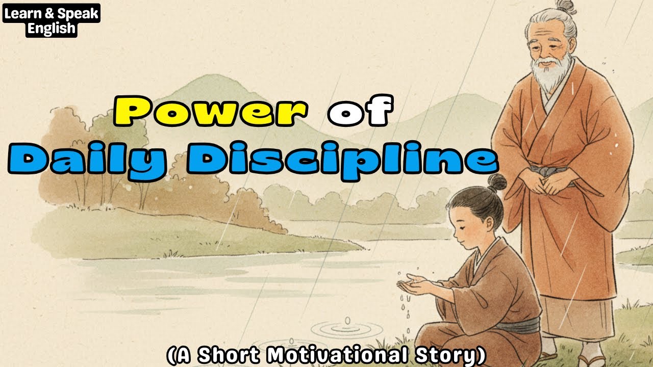 Power of Discipline | Story of a Boy Who Counted Raindrops | Moral ...