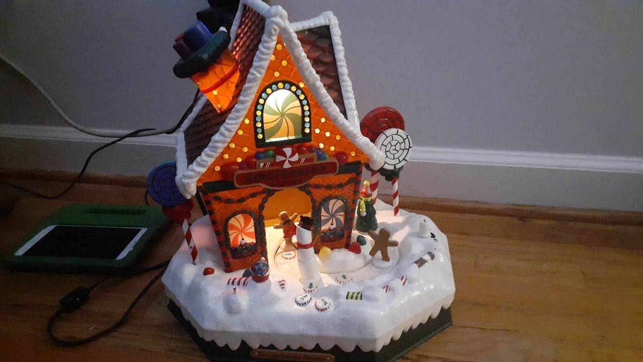 All Songs from the Holiday Creations Gingerbread House - YouTube