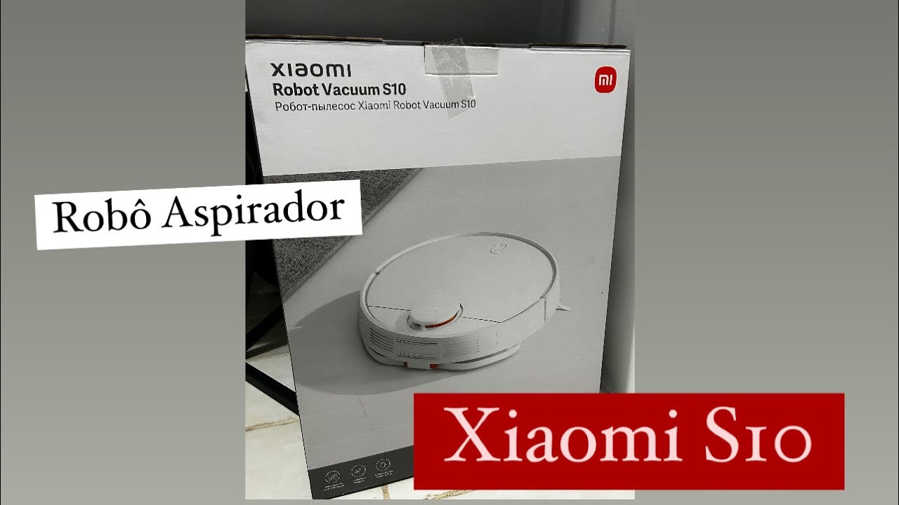 Robô Aspirador Xiaomi S10 - unboxing - YouTube