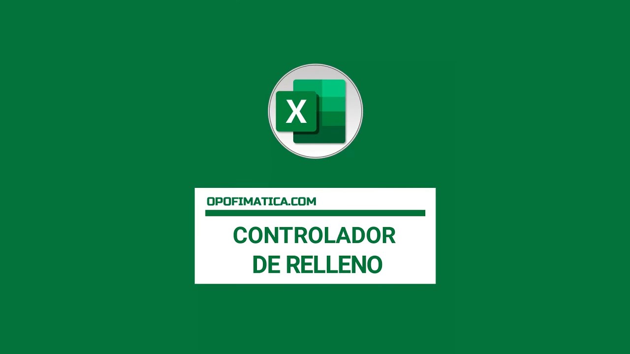 Truco #1 - El controlador de relleno en Excel (Cursos de Excel básico ...