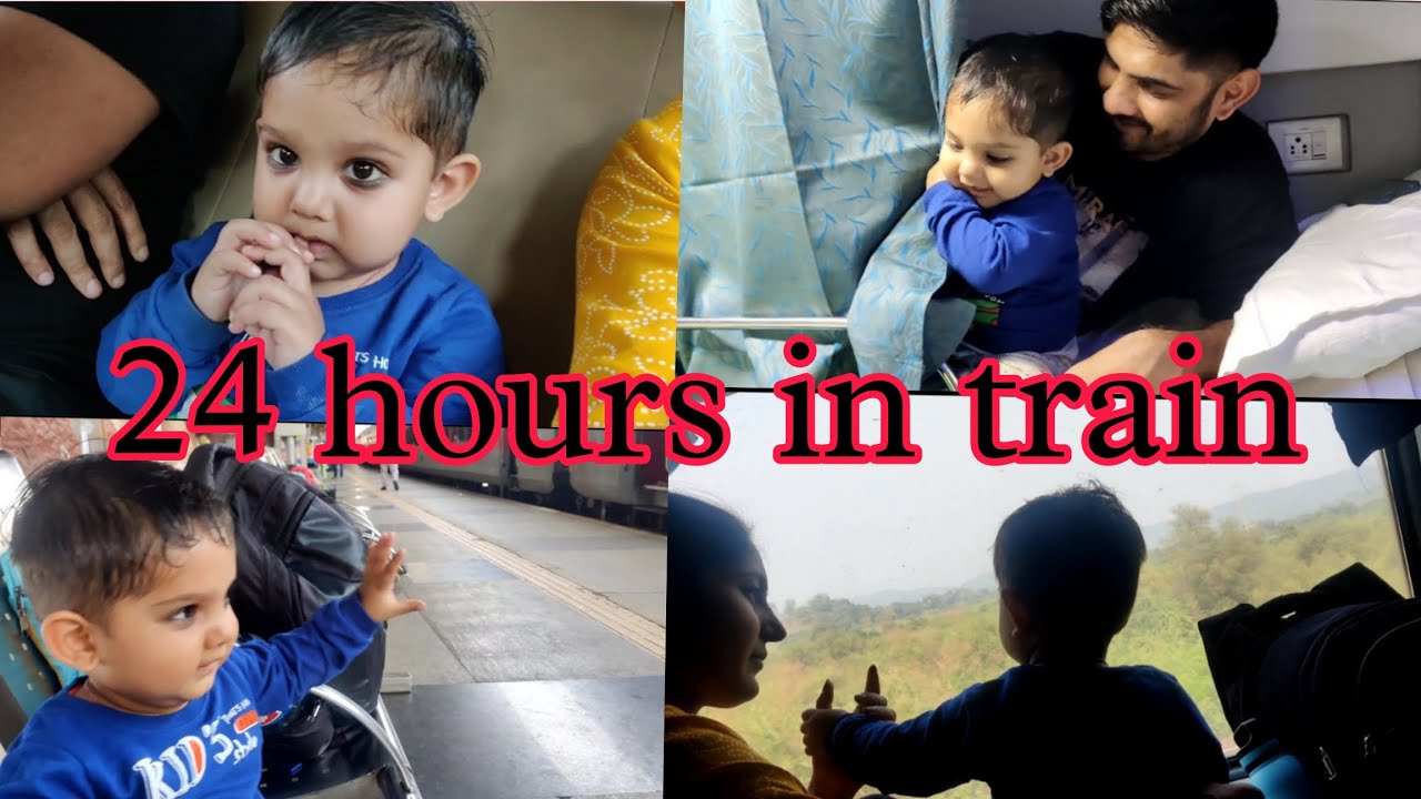 24 hours in train||first experience||2Ac coach#viralvideo #dailyvlog# ...