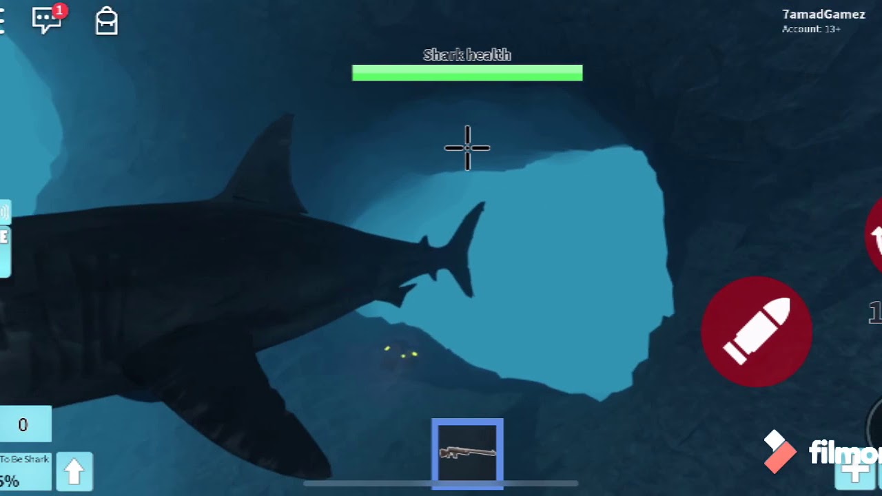 Shark game in Roblox - YouTube