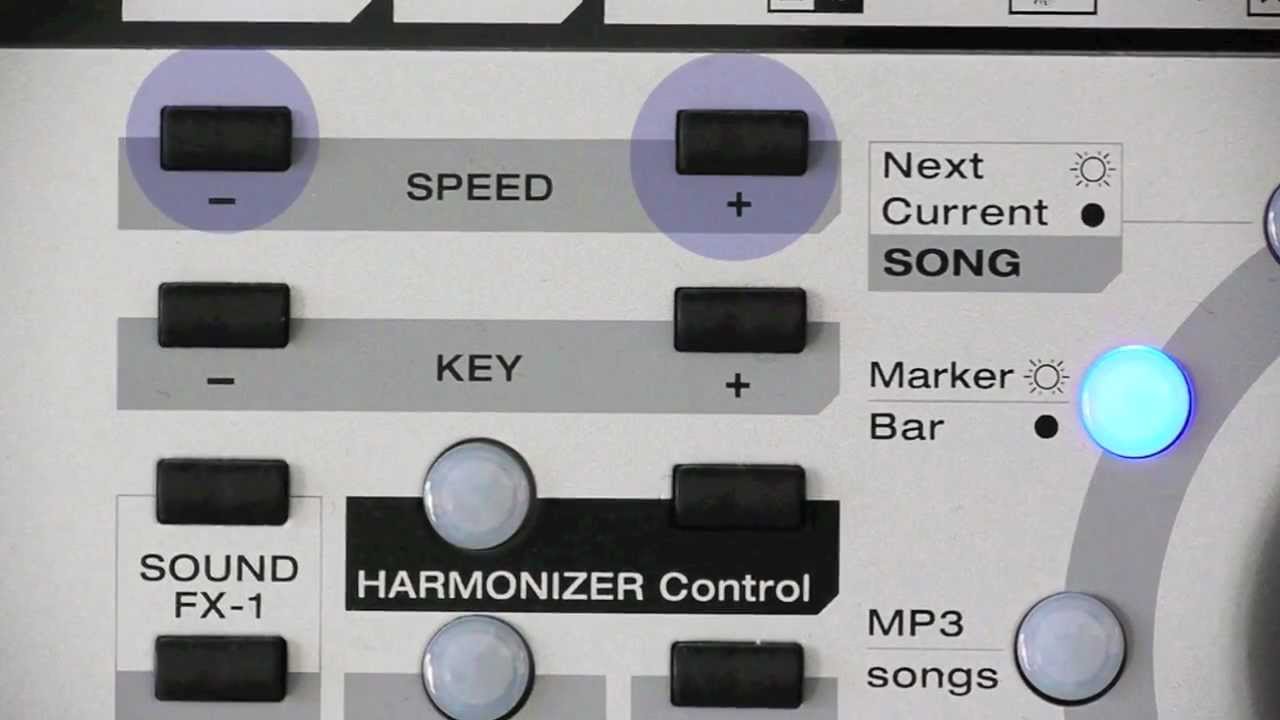 MERISH PLUS Lesson #4 - KEY (TRANSPOSE) and SPEED (TEMPO) edits - YouTube