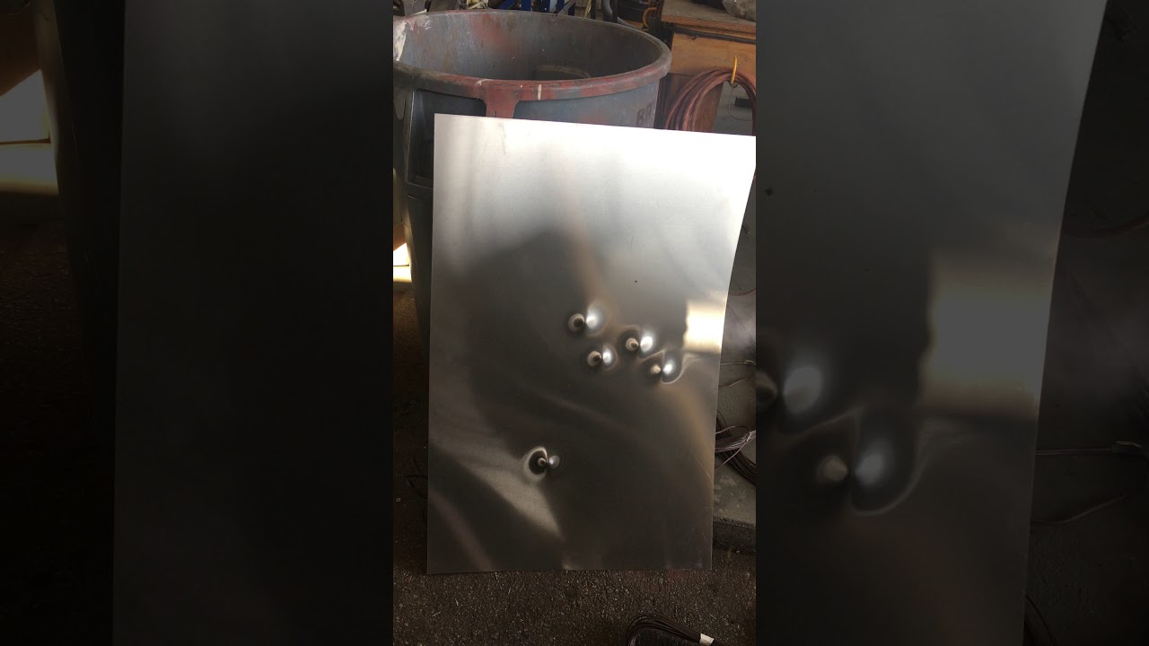 Bullet Hit Dents - YouTube