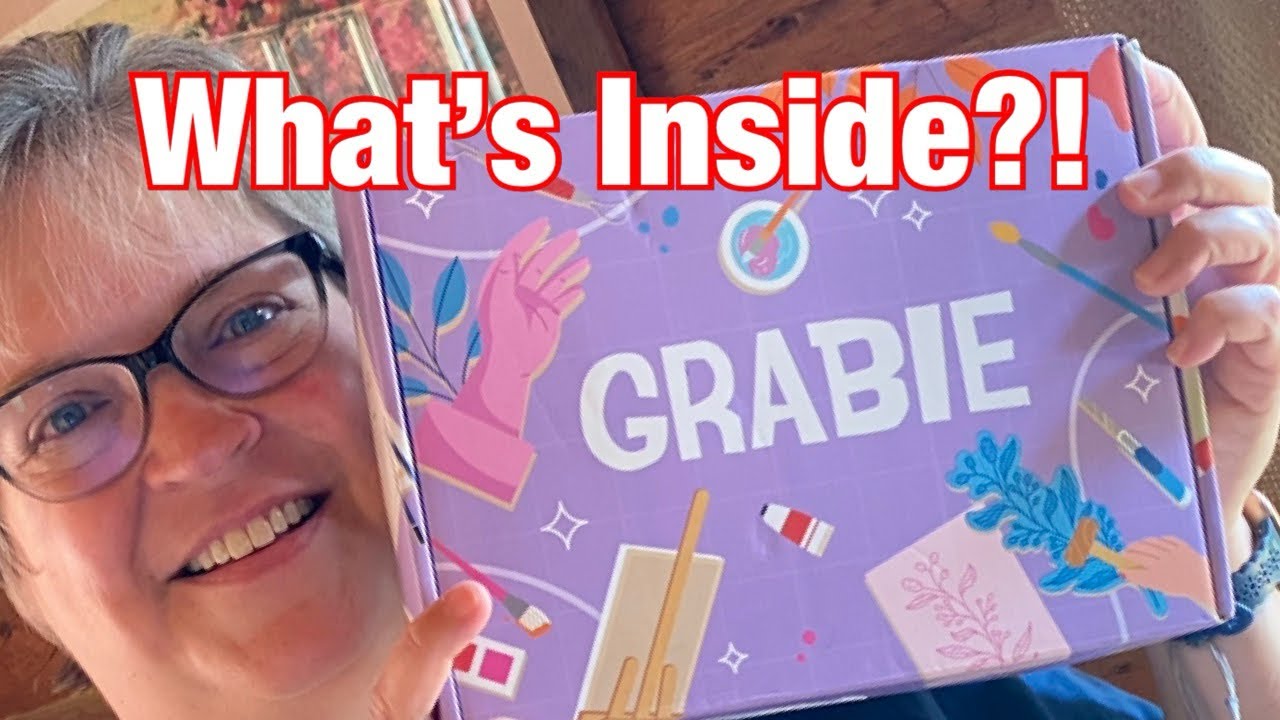 Grabie.com May Scrapbook Box - YouTube