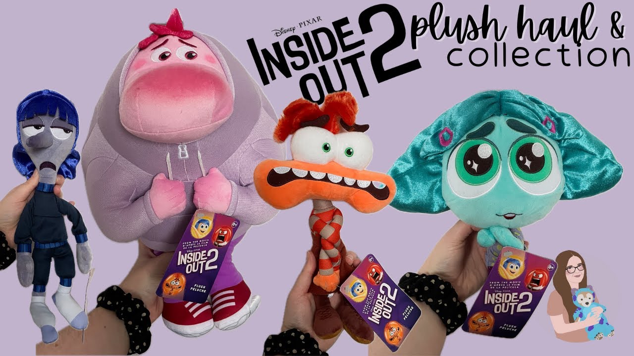 Inside out 2 new emotions! | inside out 2 plush haul and collection ...
