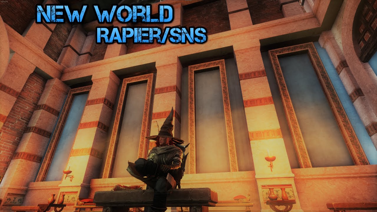 FRONTLINE ASSASSIN | New World PvP | Rapier/SnS - YouTube